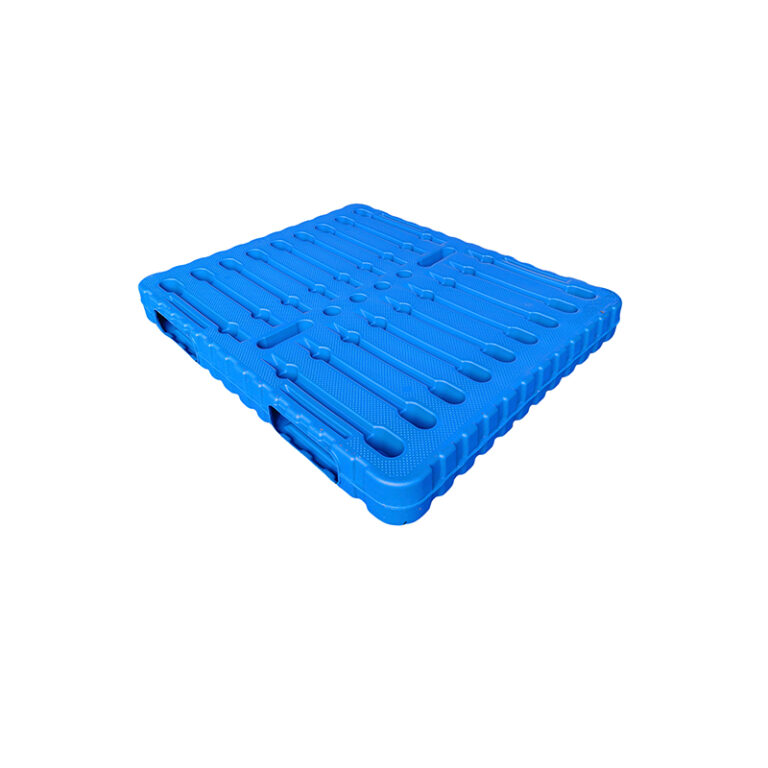 1400×1200 Double-Faced Blow-Molded Plastic Pallet for Fertilizer ...