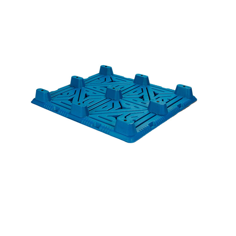 1400×1200 Nine-Leg Blow Molded Plastic Pallets for Warehousing ...